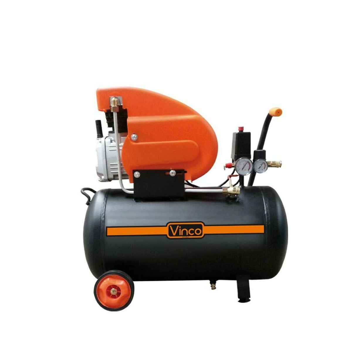 60600 - Compressore 24 LT 2Hp - Lubrificato - Vinco